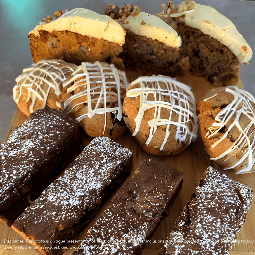 COOKIES & CAKE PLATTER | $12 per person – Coffs Harbour Catering Company