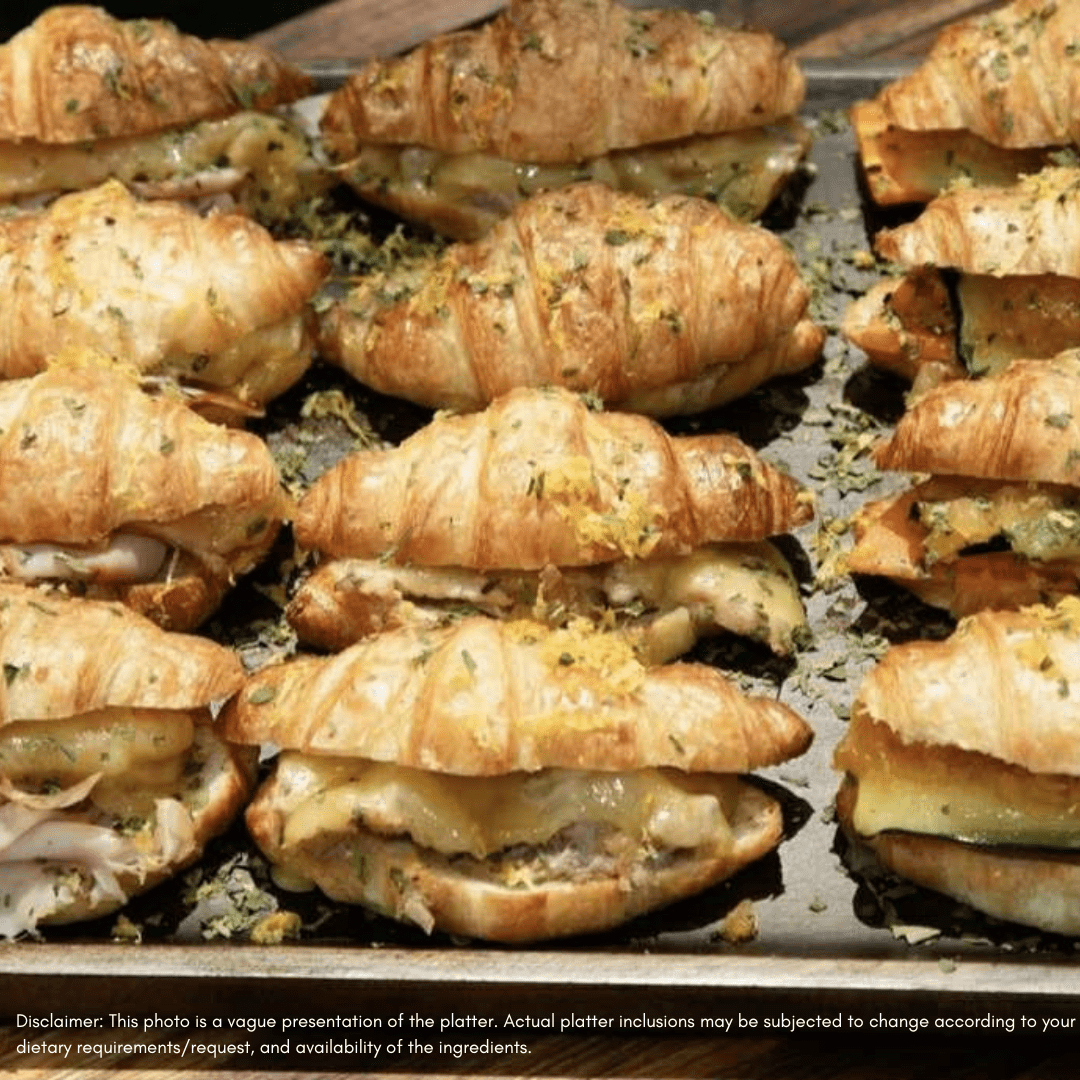 SAVOURY CROISSANT PLATTER | $16 per person – Coffs Harbour Catering Company